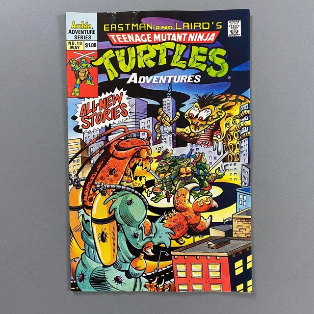 TEENAGE MUTANT NINJA Turtles Adventures 10 Tmnt 5E Impression (1990 ...