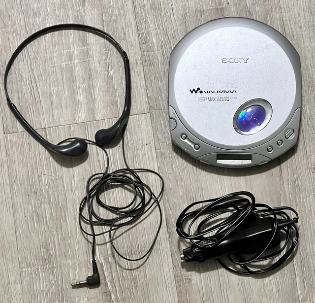SONY WALKMAN DISCMAN D-E350 ESP Max Portable CD-Player Tested Working ...