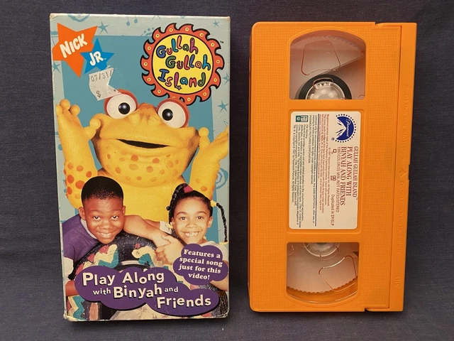 1996 NICK JR Play Along With Binyah & Friends Gullah Gullah Island VHS ...