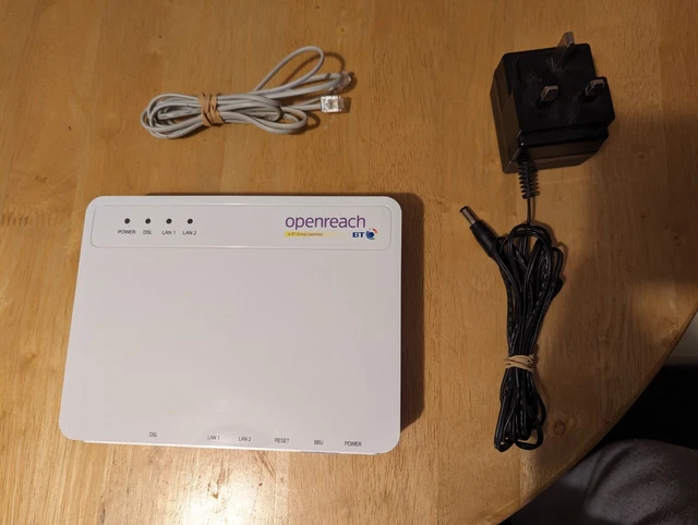 BT OPENREACH FIBRE VDSL2 Modem - ECI Telecom - NGA ECI-CPE-MODEMS TYPE ...