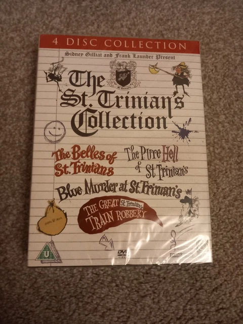 DVD BOX SET: "The St Trinians Collection", 1950s/60s Classic Comedies ...