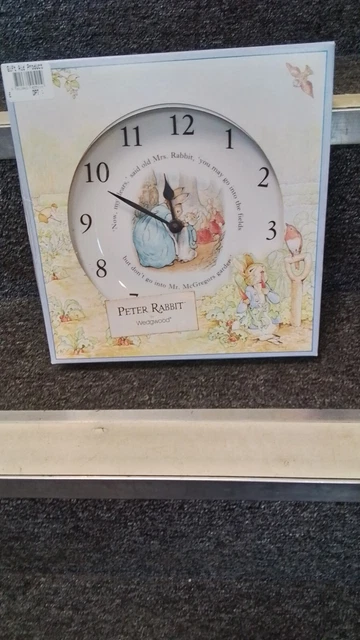 PETER RABBIT WEDGWOOD clock plate #3105 £15.99 - PicClick UK