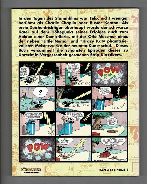 FELIX - DER Kater (Carlsen Verlag, 1996) HC mit Schutzumschlag EUR 1,00 ...