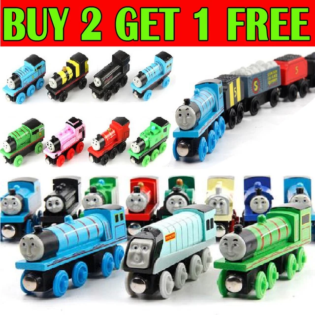 THOMAS- THE TANK Engine Tender Wooden Magnetic Railway Train Truck Car ...