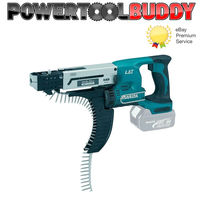 MAKITA DFR550Z LXT 18v Cordless Auto Feed Screwdriver Body Only £255.00 ...