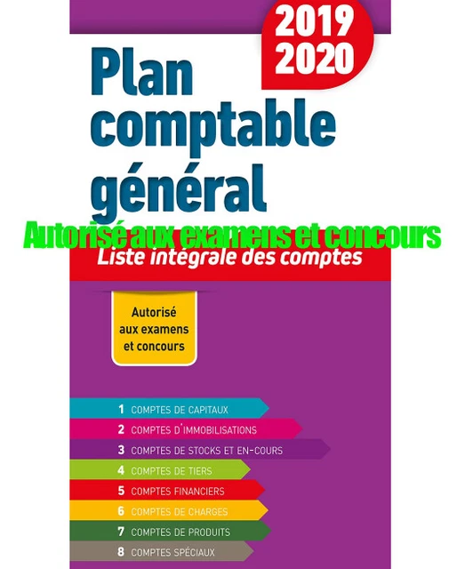 PLAN COMPTABLE GÉNÉRAL 2023/2024/2025 [Liste Integrale des Comptes ...