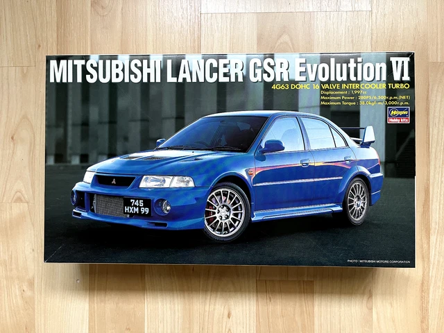 HASEGAWA 1/24 MITSUBISHI Lancer Evo VI Bausatz EUR 50,00 - PicClick DE