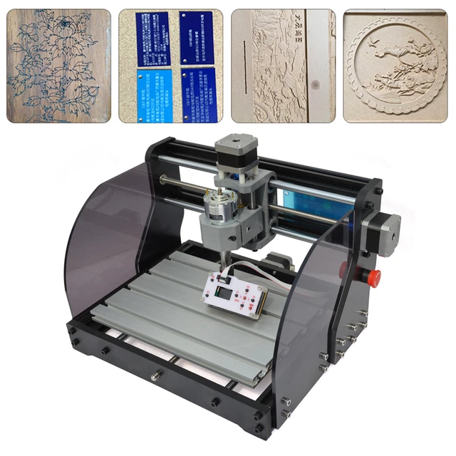 CNC 3018 PRO DIY Mini Router Machine 3 Axis Engraver Wood Milling ...