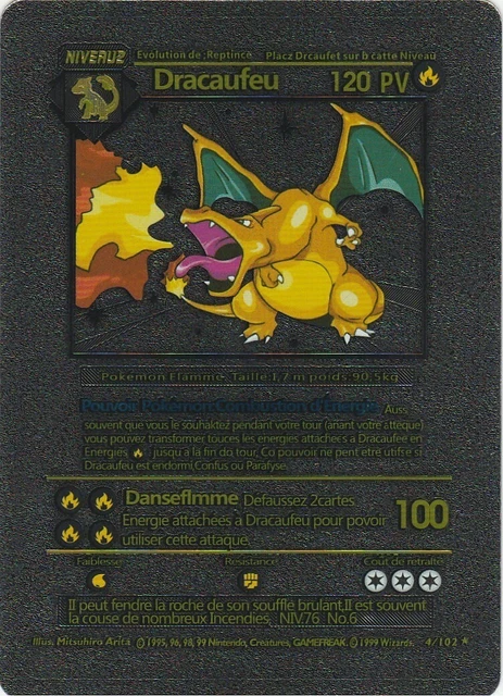 CARTE POKEMON DRACAUFEU ancienne EUR 250,00 - PicClick FR CARTE POKEMON DRACAUFEU ancienne EUR 250,00 - PicClick FR