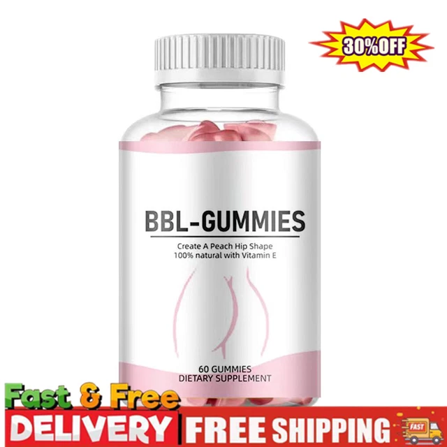 BBL GUMMIES FOR Butt Hips & Enlargement Root Butt Firming Lifting ...