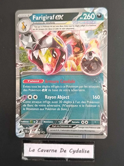 CARTE POKEMON - Forces Temporelles - Farigiraf EX 108/162 - NEUF EUR 5 ...