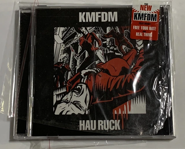 KMFDM 2005 CD Album Hau Ruck Signed By The Entire Lineup -All 5 Members ...
