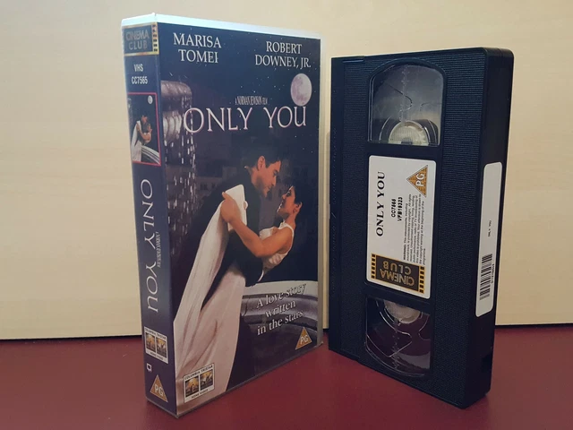 ONLY YOU - Marisa Tomei - Robert Downey Jr - PAL VHS Video Tape (H176 ...