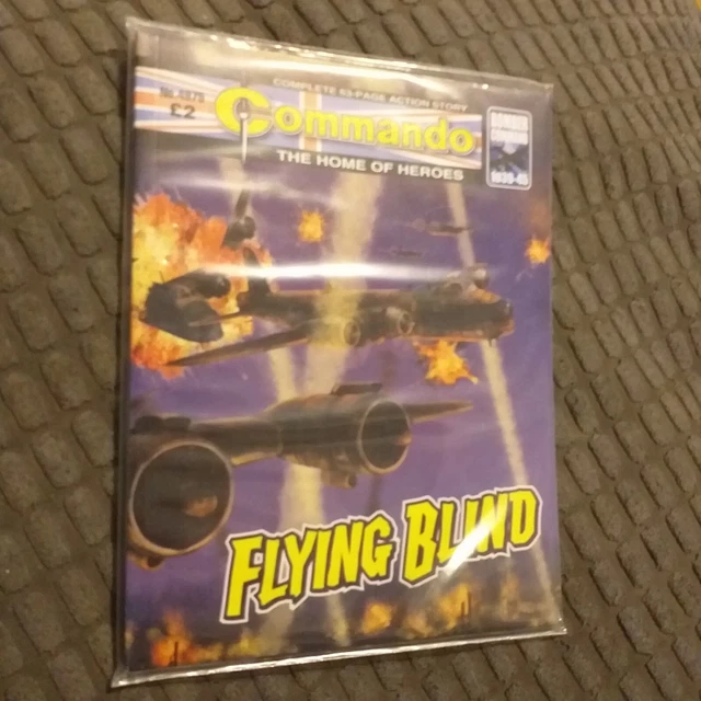 COMMANDO COMIC N.O. 4975 Flying Blind 17/Dec/2016 Bomber Command 1939 ...