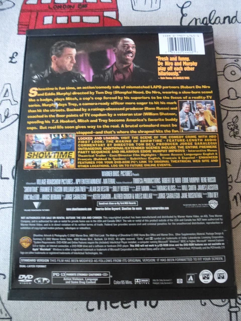SHOWTIME (FULL SCREEN Edition) Film Starring Eddie Murphy 2002 Dvd ...