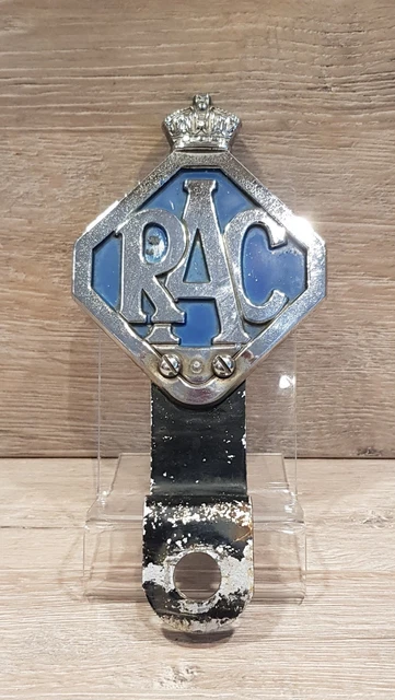 VINTAGE RAC (TYPE 1A) Associate Member Grille Badge, dated 1946-1954 on ...