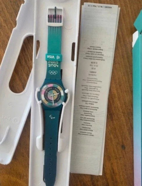 SWATCH PAY STAFF, Visa, Jeux Olympiques Paris 2024, Montre Exclusive ...