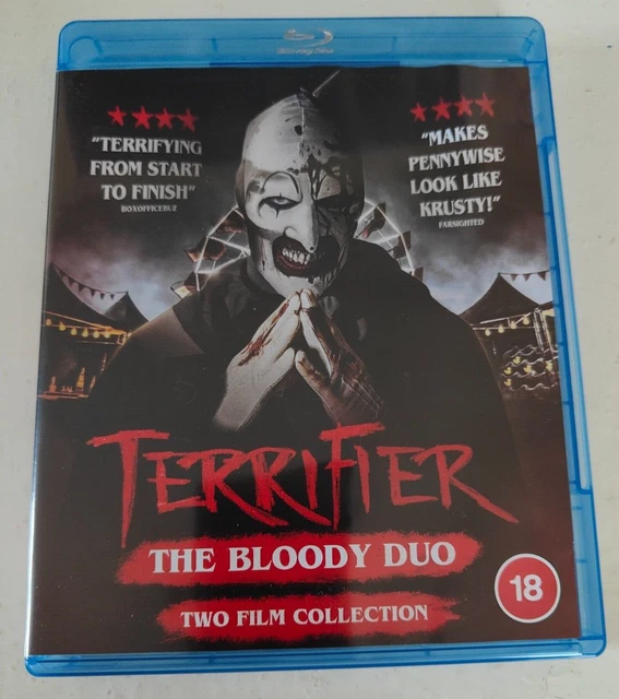TERRIFIER THE BLOODY Duo (Terrifier & Terrifier 2) - Blu-ray DVD EUR 14 ...