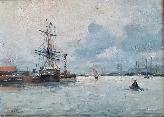 TABLEAU DE AMELIE BURDIN ( 1834- ?) - HT- v1785- EUR 1.200,00 - PicClick FR