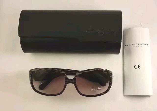 SEAN JOHN P DIDDY Womens Sunglasses Brown Radiant Lenses Marchon Made ...