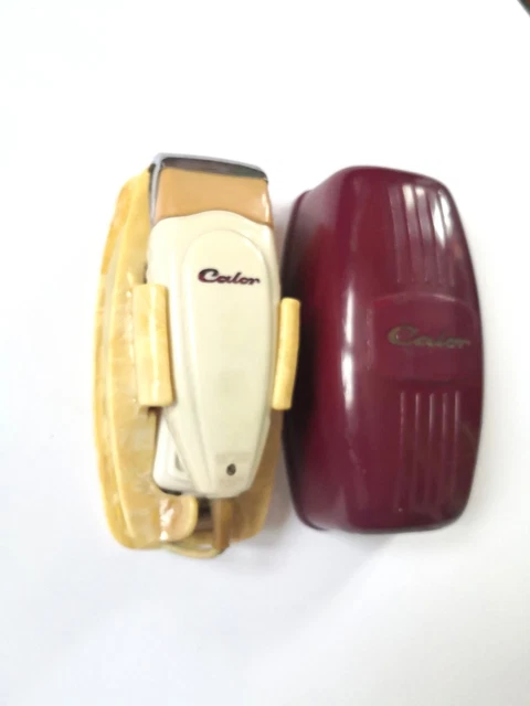 ANCIEN RASOIR ÉLECTRIQUE "Calor" Type 784 brev.SGDG (peut se fixer au ...
