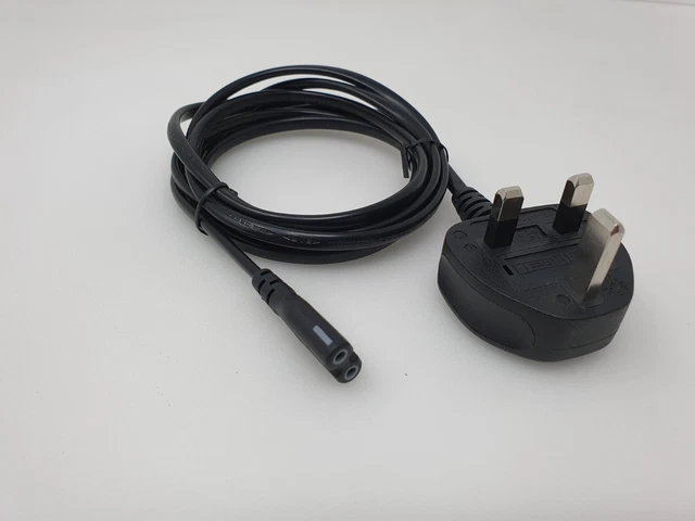 FOR LG 50QNED82A6B 50" TV Mains Power Cable AC Power Lead Cord 2m UK ...