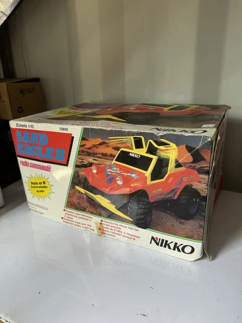 VINTAGE NIKKO SAND Eagle 2 C5 Radio Controlled Digital Car RC Buggy ...