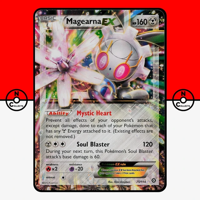 POKEMON MAGEARNA EX 75/114 Ultra Rare Steam Siege #5 LP-NM EUR 2,74 ...