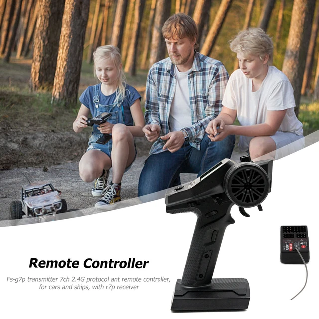 FLYSKY FS-G7P 7CH 2.4GHz ANT Transmitter + FS-R7P Receiver for RC Car Boat Robot $124.19 ...