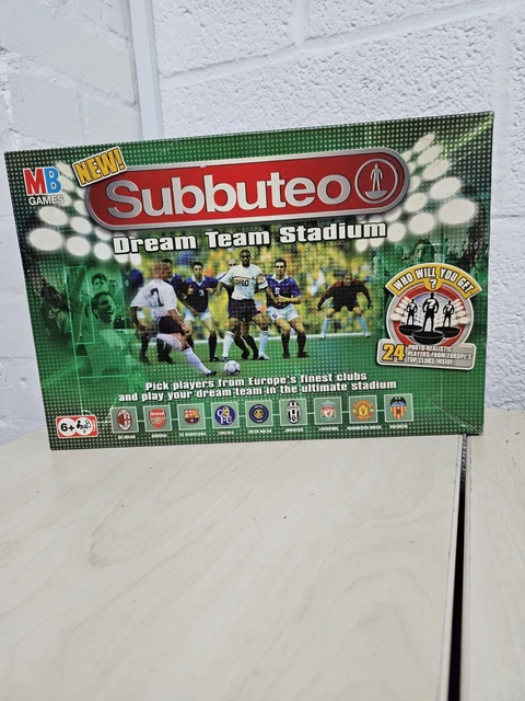SUBBUTEO DREAM TEAM Stadium MB Games Football Game Hasbro 2004 £11.99 ...