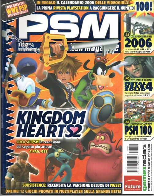 PSM PLAYSTATION MAGAZINE Italian rivista Numero Speciale N. 100 ...