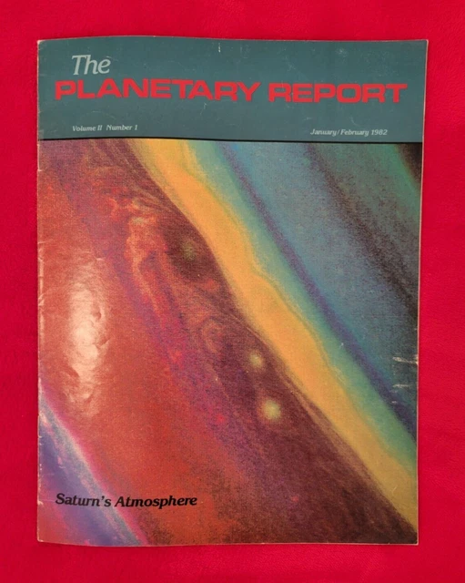 THE PLANETARY REPORT Magazine Planetary Society January / February 1982 ...