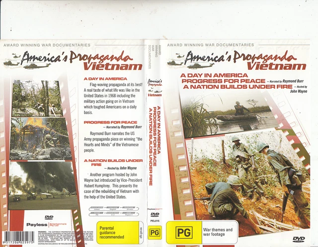 AWARD WINNING WAR Documentaries-America's Propaganda Vietnam-War AWWD ...
