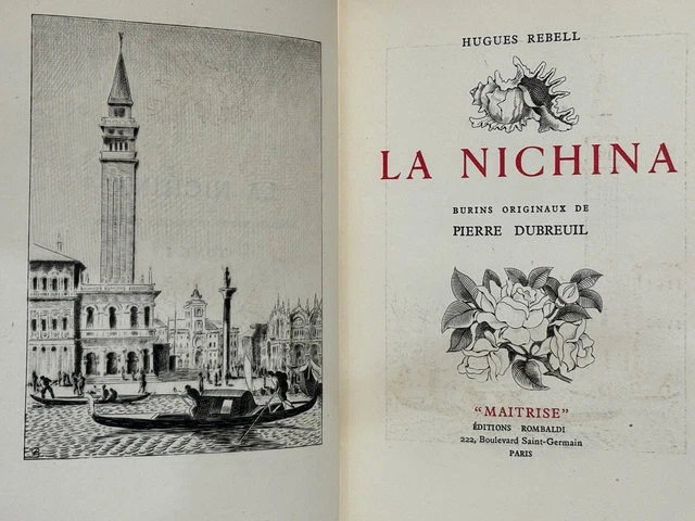 CURIOSA PIERRE DUBREUIL La Nichina Hugues Rebell EUR 8,00 - PicClick FR