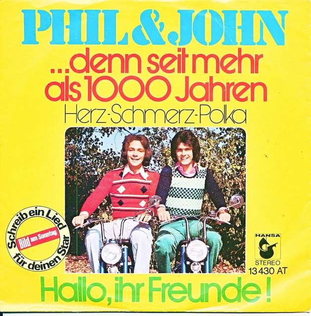 DENN SEIT MEHR als 1000 Jahren - Phil + John - Single 7 DENN SEIT MEHR als 1000 Jahren - Phil + John - Single 7