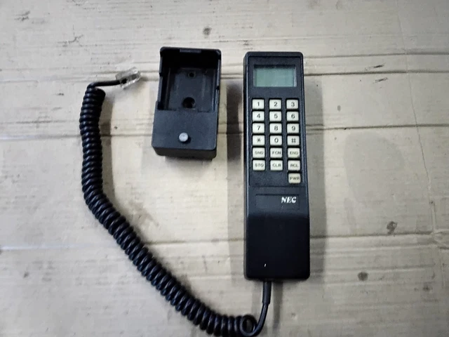 RARE VINTAGE NEC 11A Handset c/w With Cradle Holder £42.32 - PicClick UK