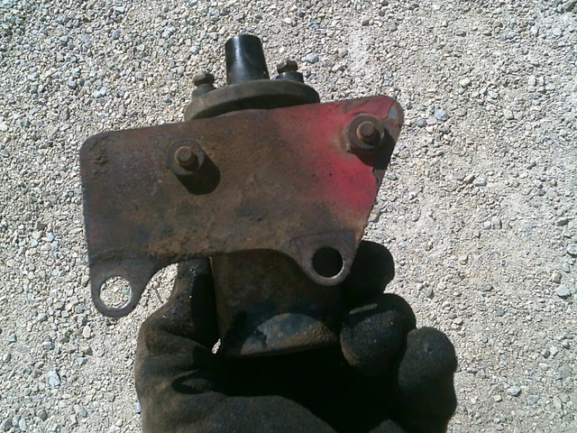FARMALL 656 ROWCROP tractor IH engine motor coil holder mount mounting ...