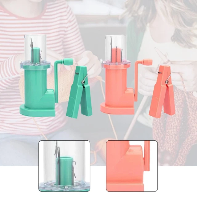 HAND SPOOL KNITTER Hand Operated Weave for DIY Project Crafts Bracelet ...