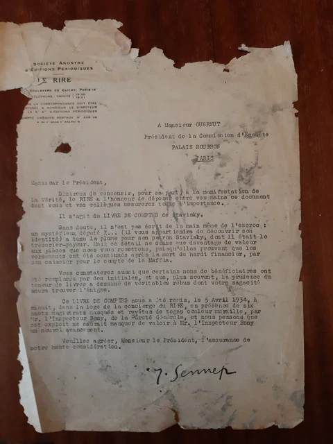 DOCUMENTS D'ÉPOQUE 1934 du journal satirique " Le Rire". EUR 31,00 - PicClick FR