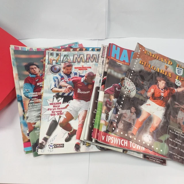 JOB LOT OF Football Programmes All Different (07) £9.99 - PicClick UK