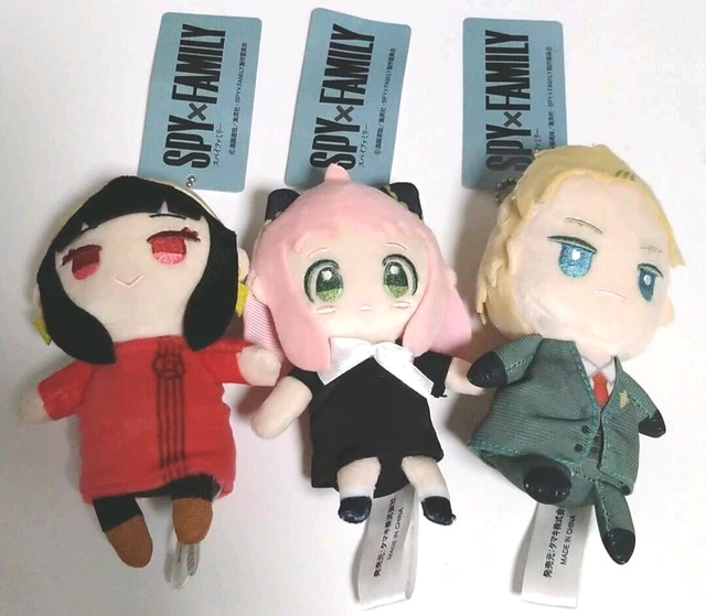SPY X FAMILY Anya Forger Yor Forger Loid Forger Plush doll set of 3 stuffed toys EUR 91,03 ...