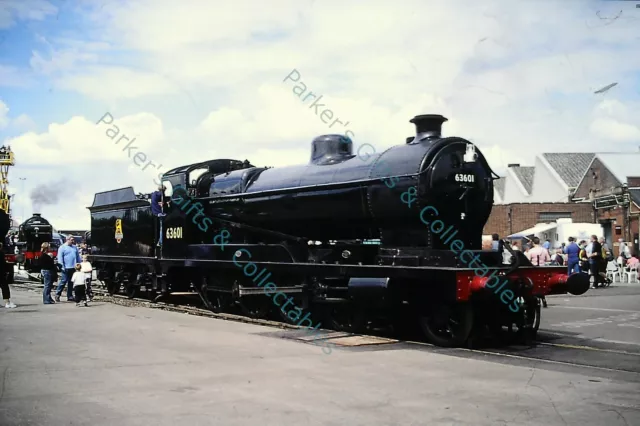 RAILWAY SLIDE TRAIN Slide 35mm BR Locomotive No 63601 (A2) £3.00 ...