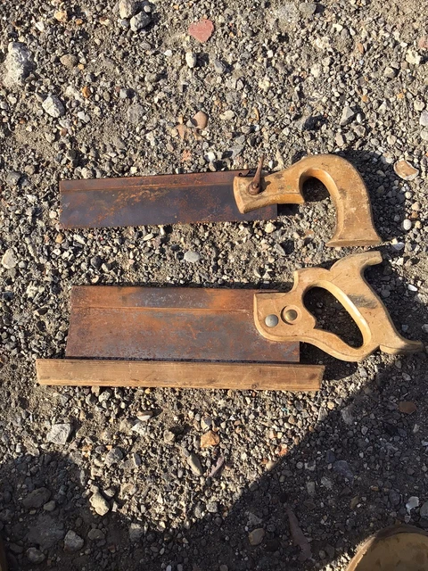VINTAGE 2 W.TYZACK Sons & Turner Sheffield Hand Saws £25.00 - PicClick UK
