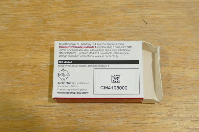 RASPBERRY PI COMPUTE Module - 8GB RAM - No EMMC (CM4108000) $87.77 ...