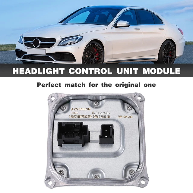 NEW A2228700789 FIT Mercedes-Benz Led Ballast Headlight Voltage ...
