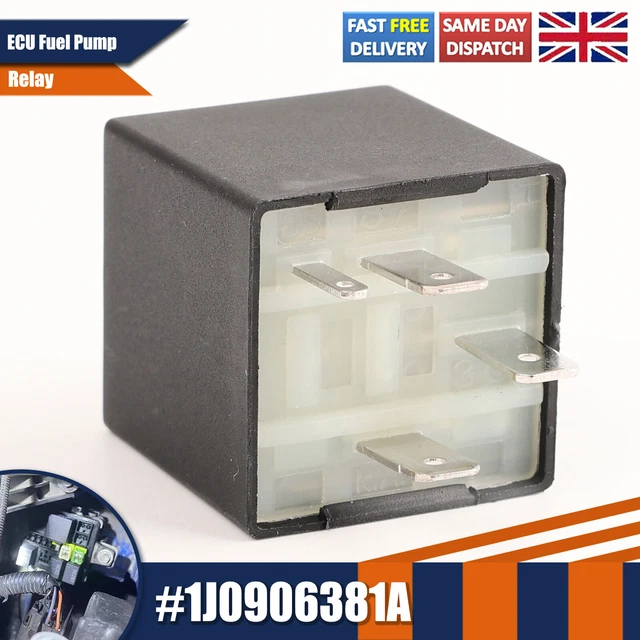 ECU FUEL PUMP Relay Number # 109 1J0906381A For VW GOLF CADDY CORRADO ...