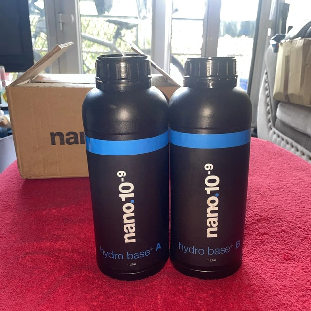 NANO 10-9 HYDRO Base+ A&B 1L Hydroponics Nano Nutrients 10 9 £5.42 ...