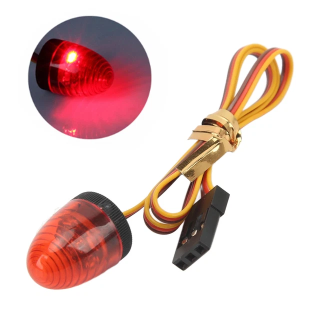 RC LIGHT ROUND Simulation Ultra Bright RC Car LED Light 13x17mm UK £8. ...