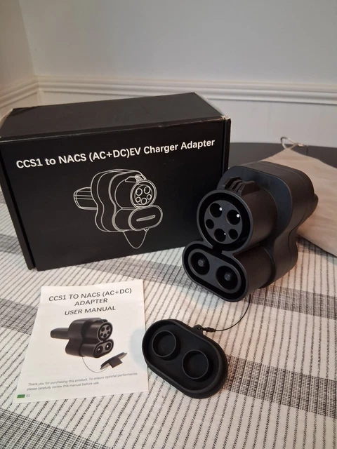 EV CHARGING ADAPTER CCS1 to NACS (AC + DC) $56.16 - PicClick CA