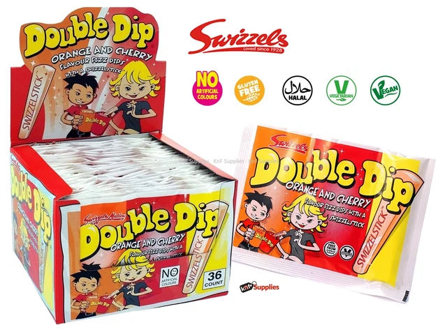 SWIZZELS DOUBLE DIP Sherbet Sweets Wedding Favours Kids Party Bag ...